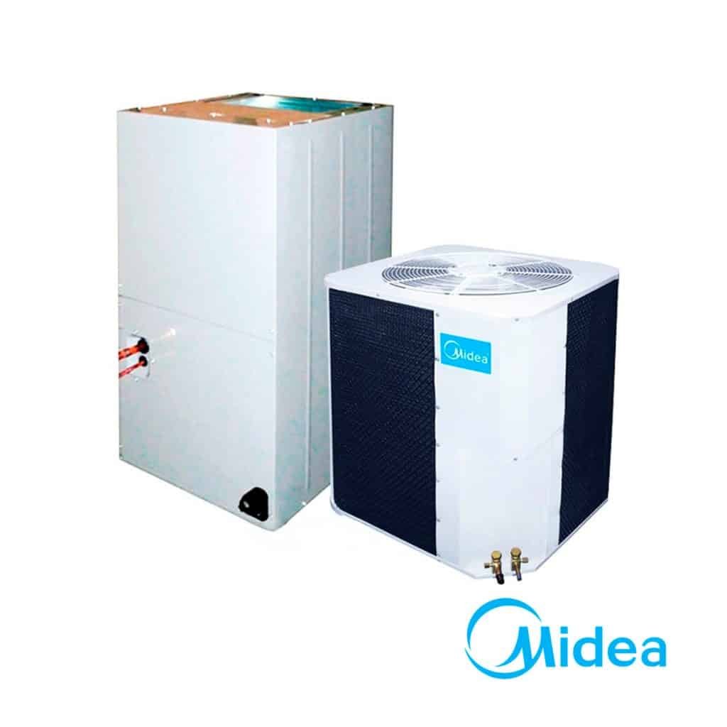 Aire Acondicionado Midea split ducto 36000 btu, On/Off, Frío Solo, R410 ...